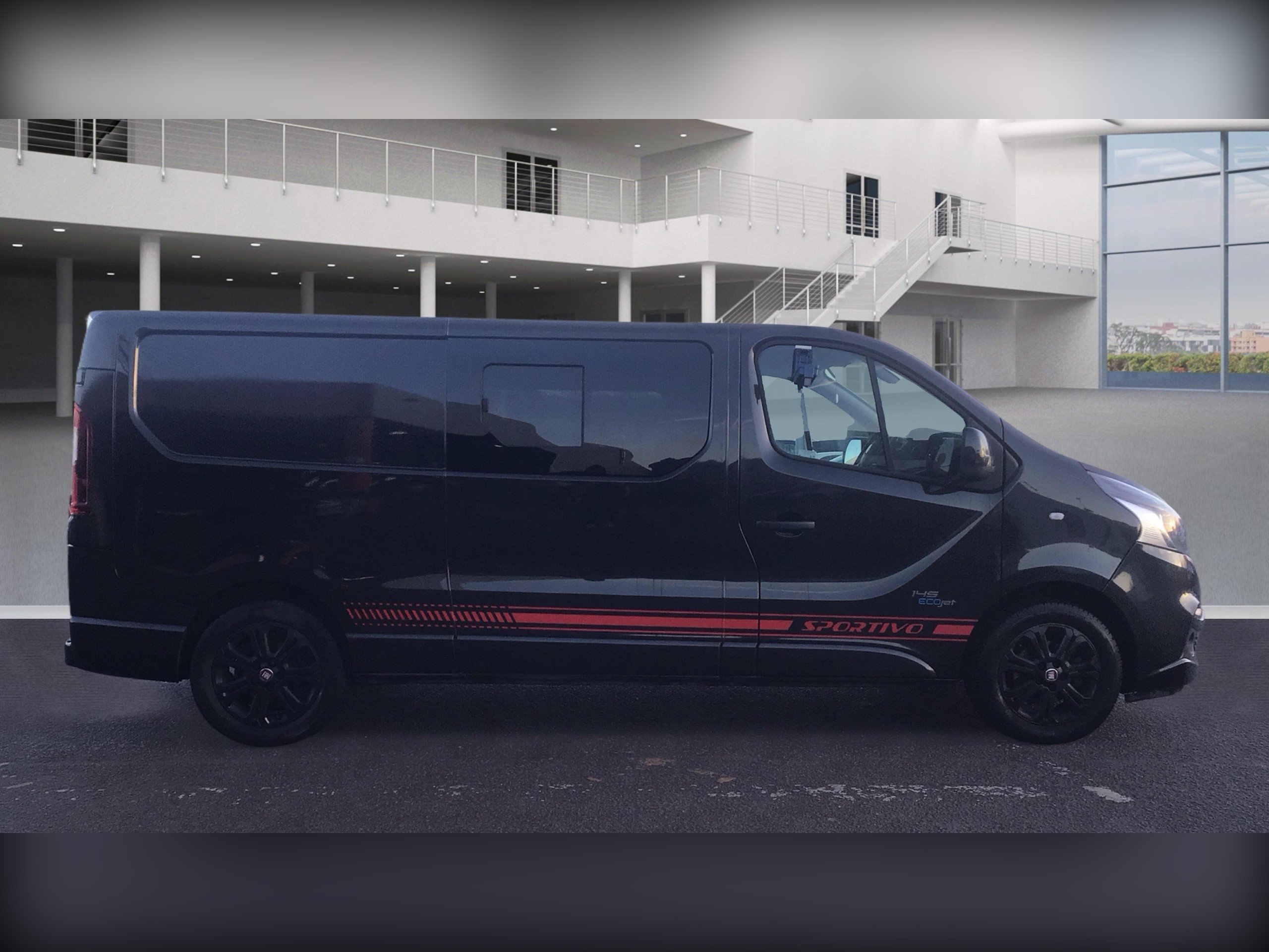 Used 2021 Fiat Talento 2.0 MultiJet 12 Sportivo LWB 6 Seat Crew Van for ...