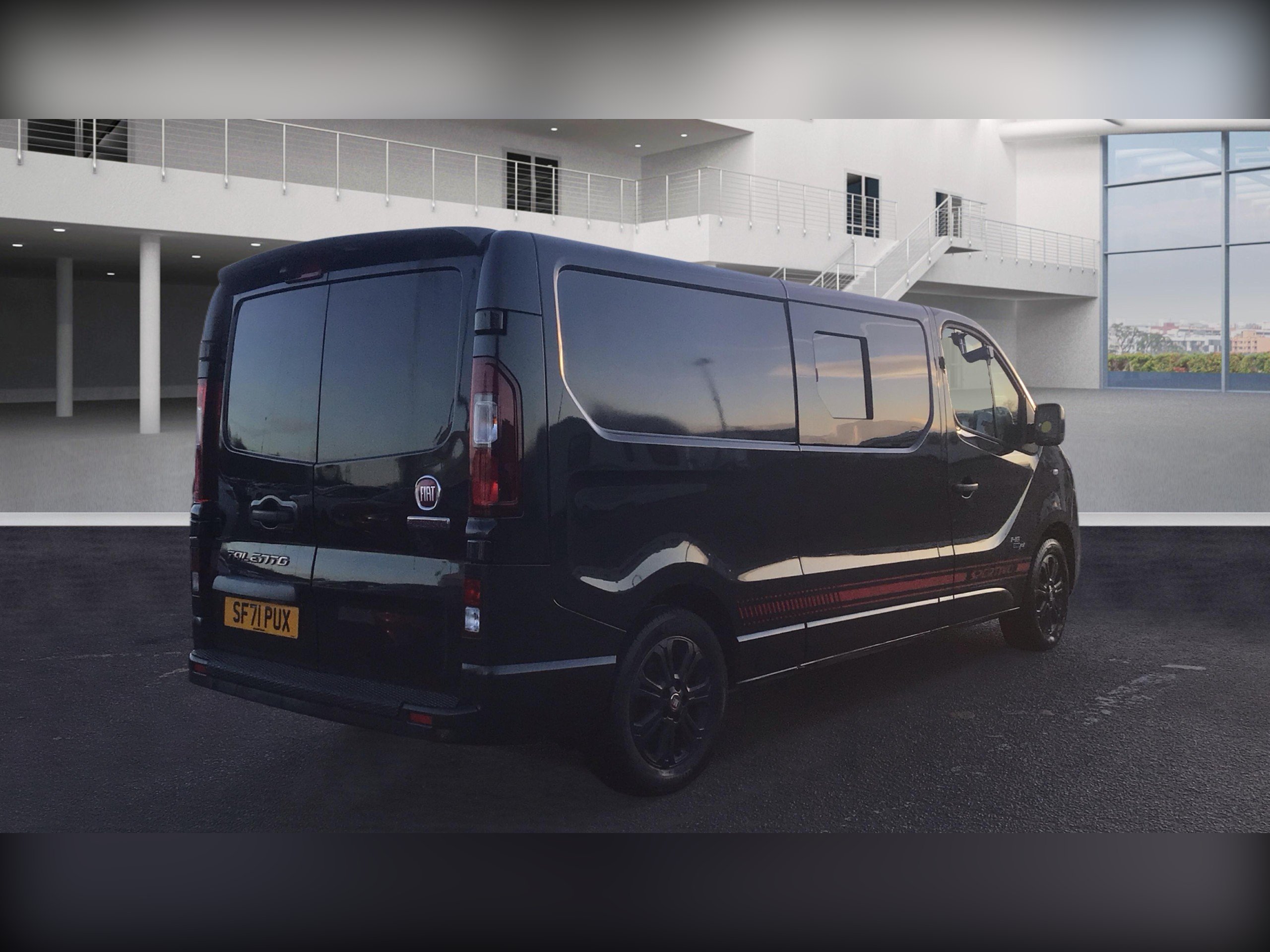 Used 2021 Fiat Talento 2.0 MultiJet 12 Sportivo LWB 6 Seat Crew Van for ...